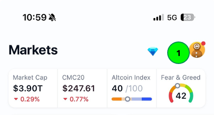 How to Access Your Account Information (Mobile App) – CoinMarketCap